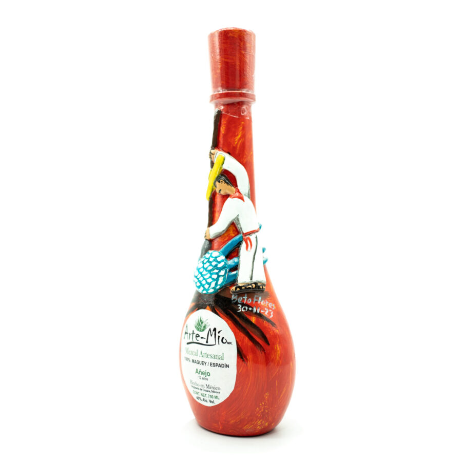 Mezcal Artesanal Arte Mío Añejo 12 años 750ml - Mezcal Shop MX