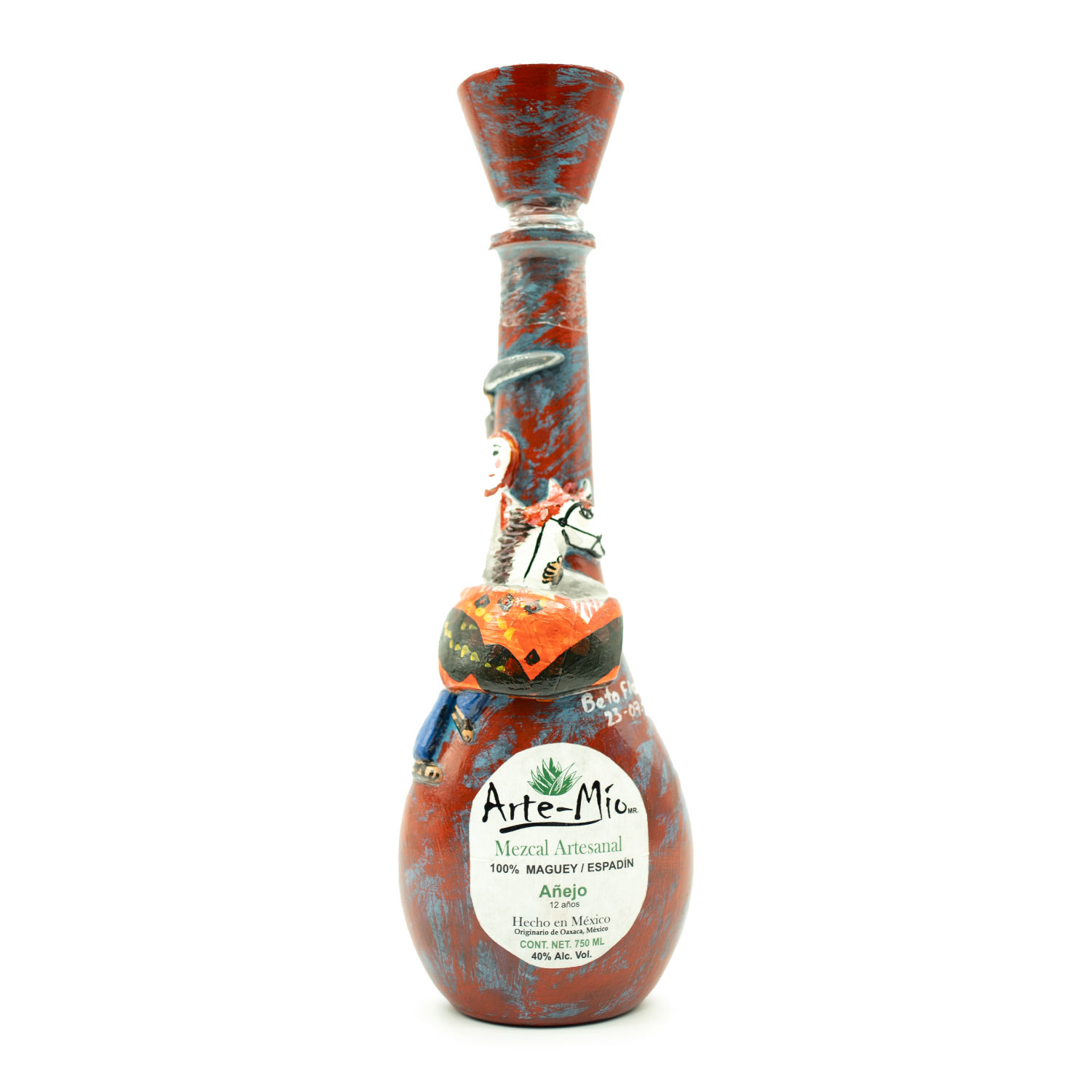 Mezcal Artesanal Arte Mío Añejo 12 años 750ml - Mezcal Shop MX