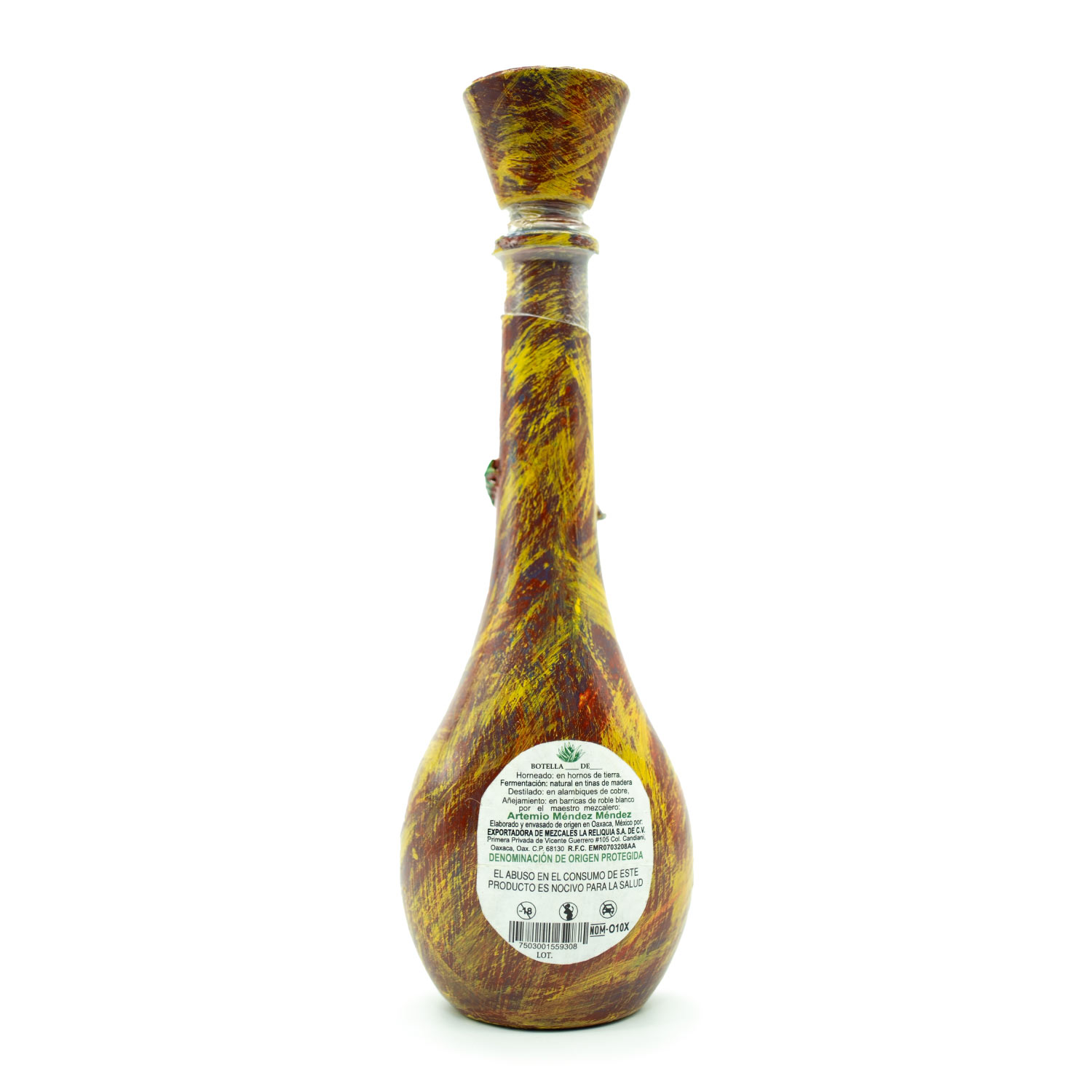 Mezcal Artesanal Arte Mío Añejo 12 años 750ml - Mezcal Shop MX